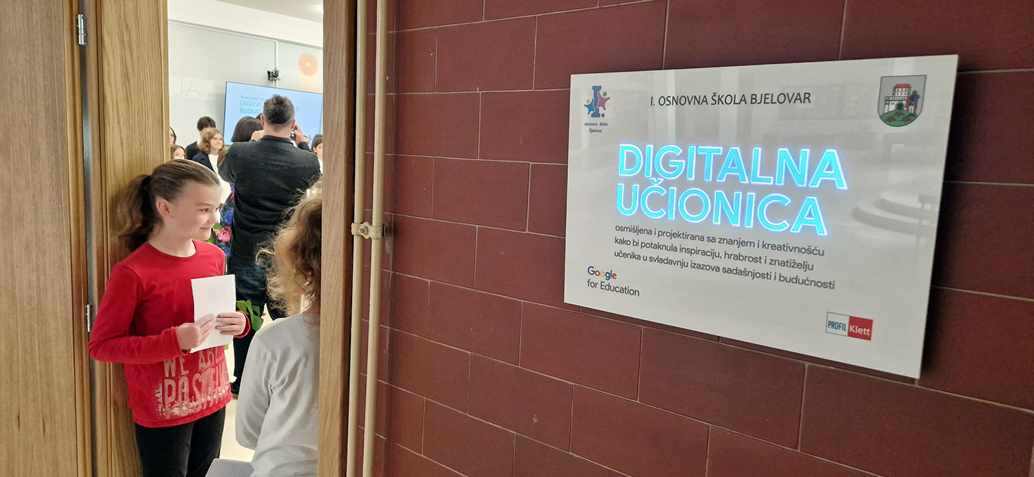 OTVORENA PRVA DIGITALNA UČIONICA BUDUĆNOSTI U HRVATSKOJ - Grad Bjelovar