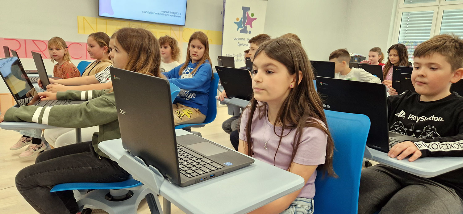 OTVORENA PRVA DIGITALNA UČIONICA BUDUĆNOSTI U HRVATSKOJ - Grad Bjelovar