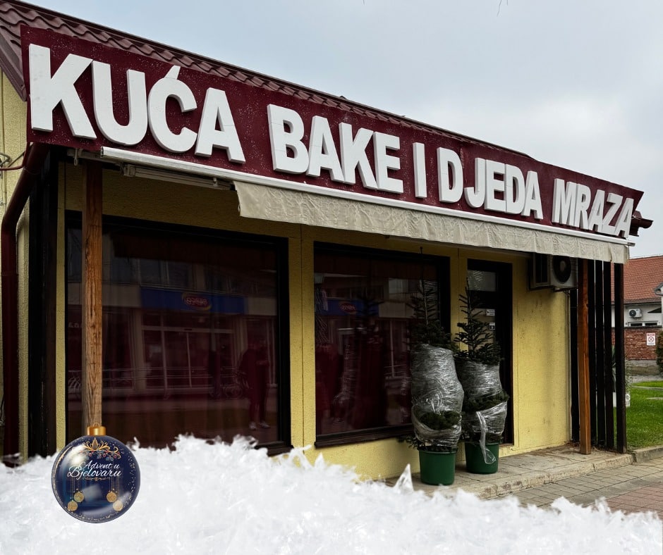Čarobna kućica Djeda i Bake Mraza u Bjelovaru - Grad Bjelovar